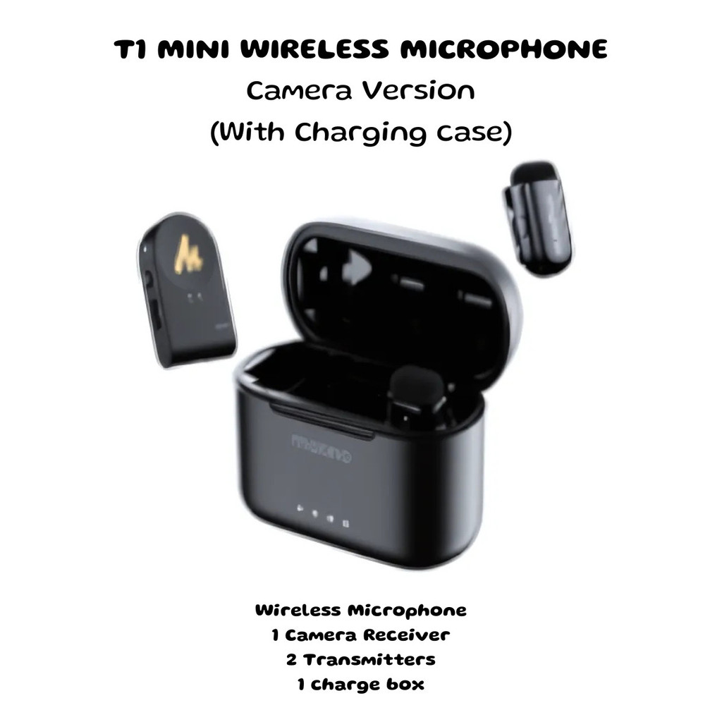 Maono WAVE T1 MINI Wireless Microphone | Shopee Malaysia