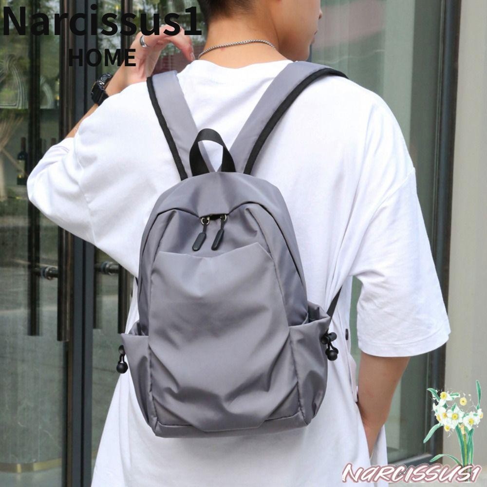 NARCISSUS Small Shoulder School Bag, Solid Color Lightweight Mini Men's ...