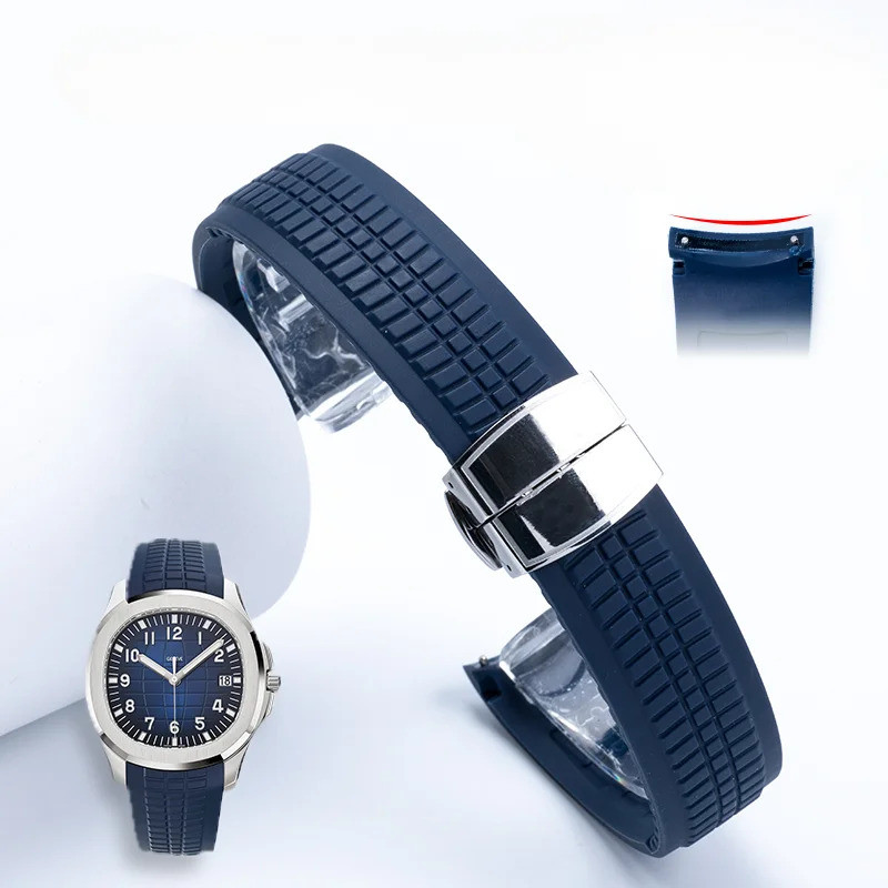 Tali Jam Tangan Getah Silikon Lembut dan Anjal untuk Patek Philippe ...