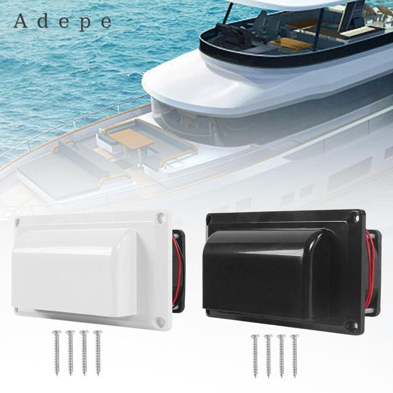 [Adepe] 12V RV Side Vent Fan with Dual Motors for Airflow in Marine And ...