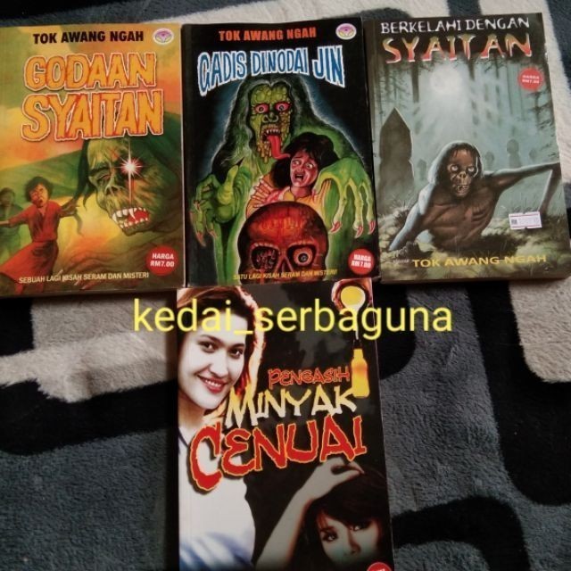 TOK AWANG NGAH- KOLEKSI NOVEL SERAM/BUKU SERAM/ | Shopee Malaysia