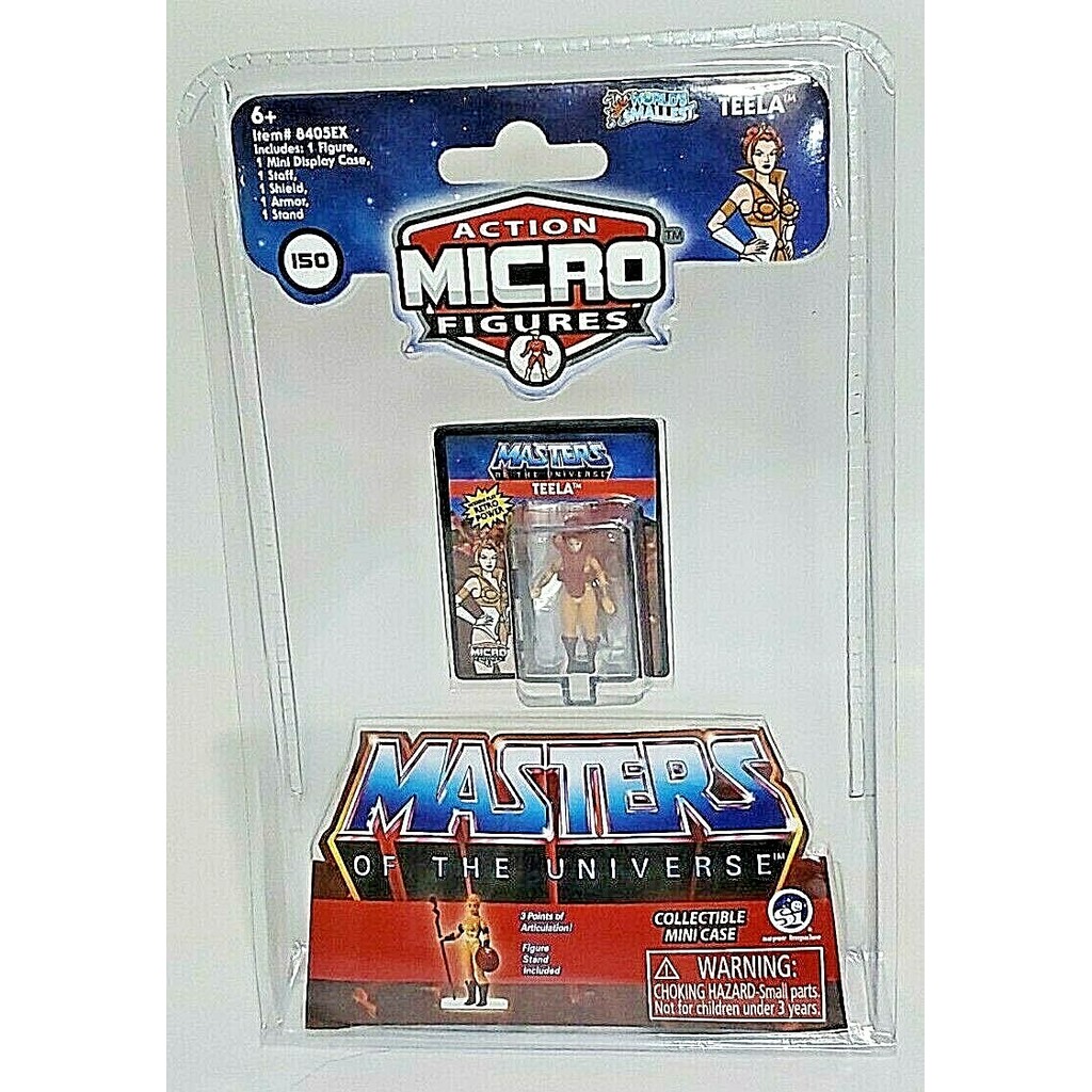 TEELA Masters Of The Universe Action Micro Figures World's Smallest ...