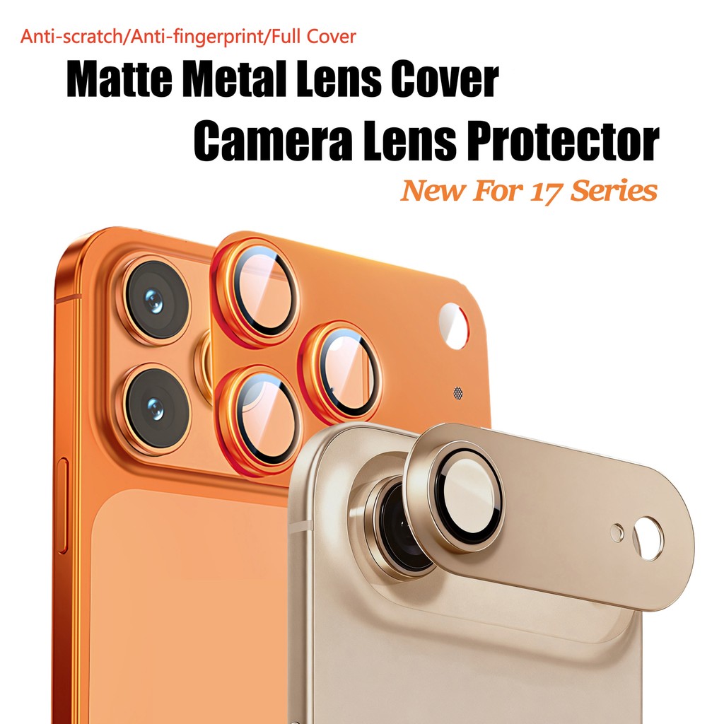 Original Color Metal Matte Camera Integrated Lens Film Protection for ...