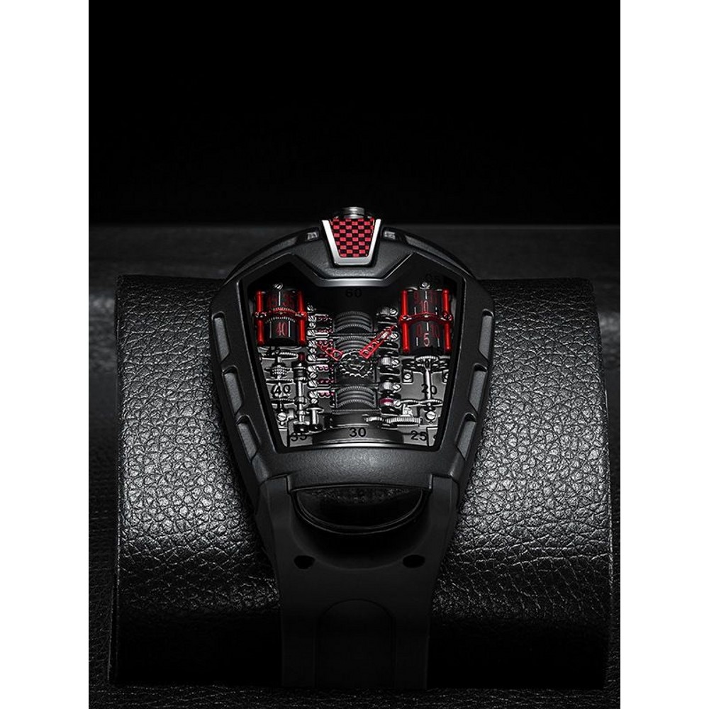 Bugatti Watch Black Technology Domineering Lamborghini Trendy Unique ...