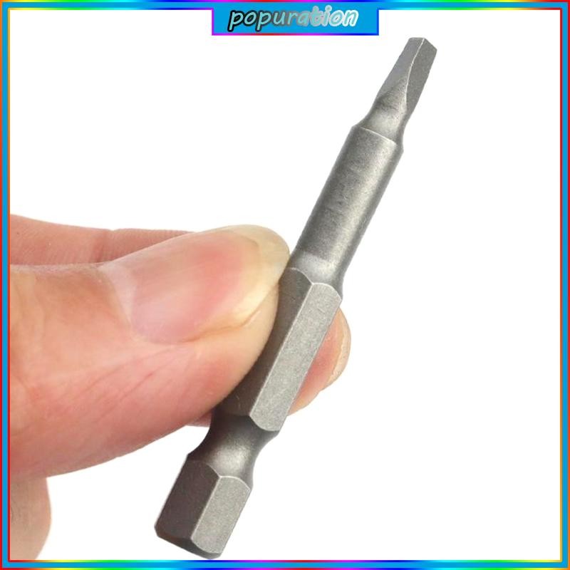 POP 5Pcs 50mm Special-shaped Screw Driver Bit Set Triangle U-Shaped Y ...