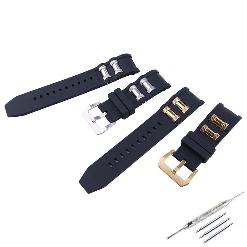Tali jam tangan getah 26mm sesuai untuk jalur jam tangan menyelam sukan ...
