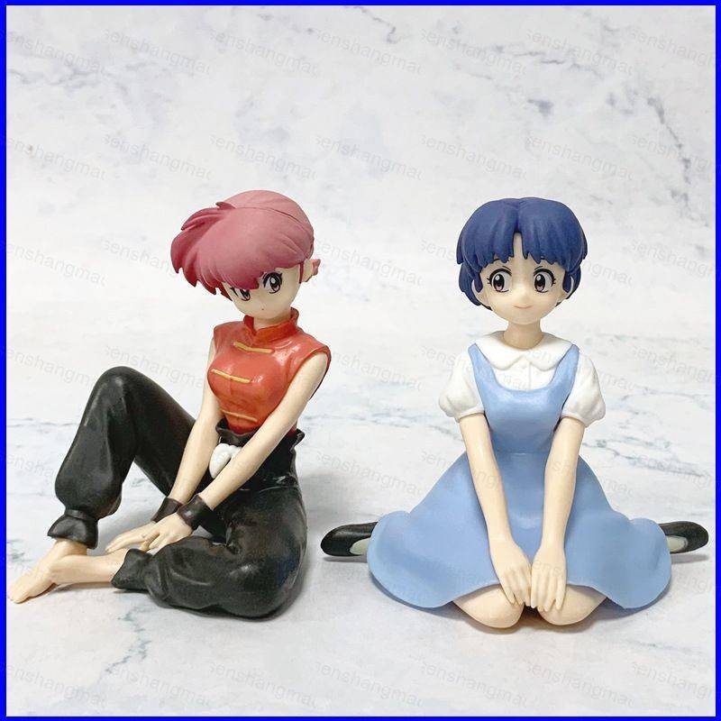 PS1 Ranma 1/2 Action Figure Tendou Akane Ranma Leisurely time sitting ...
