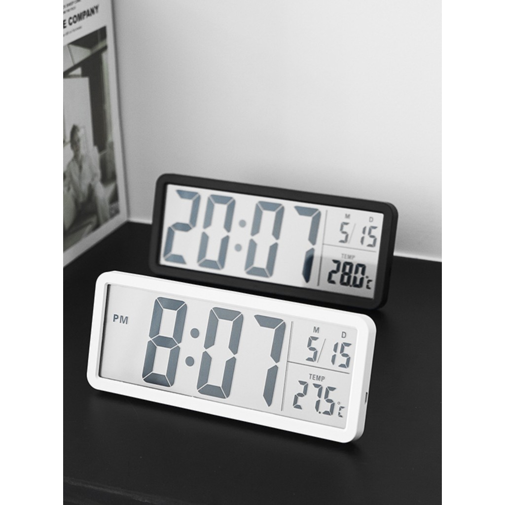 Simple electronic clock desktop digital clock desktop living room ...
