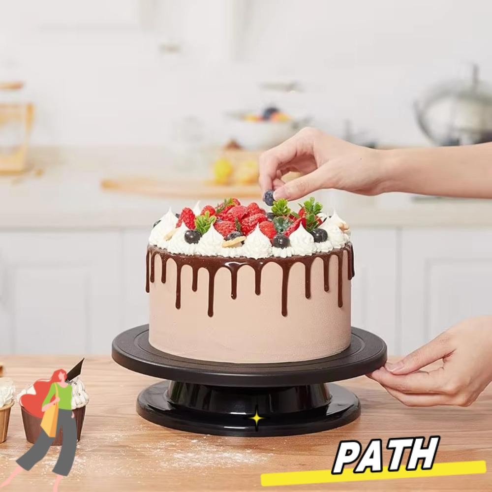 PA-HOME Cake Turntable, Baking Tool DIY Revolving Cake Decorating Stand ...