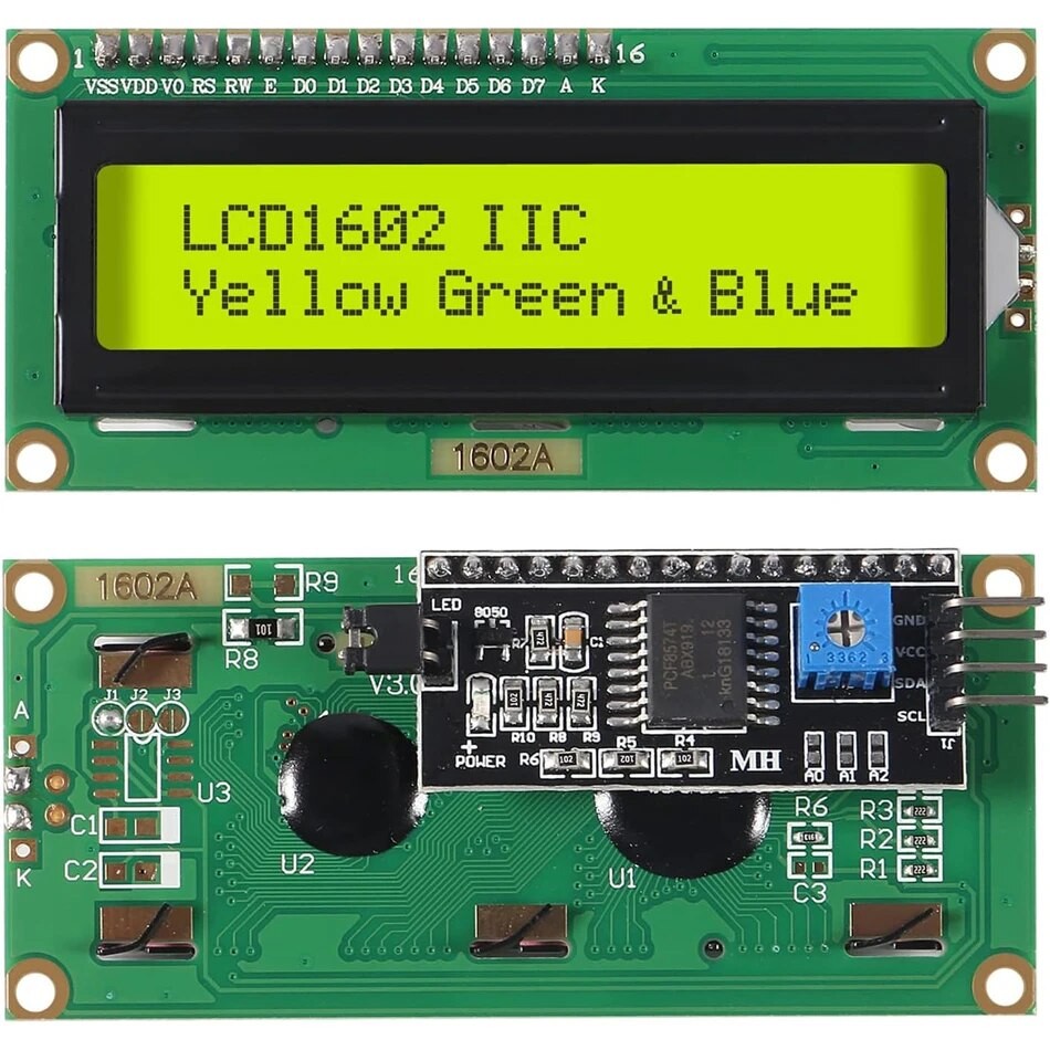 1/5PCS LCD1602 1602 LCD Module Blue/Green Screen 16x2 Character LCD ...