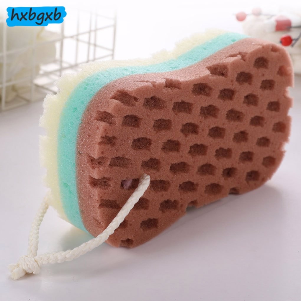 Bath Sponge Exfoliating Bathing Body Rubbing Brush Shower Massage Foam ...