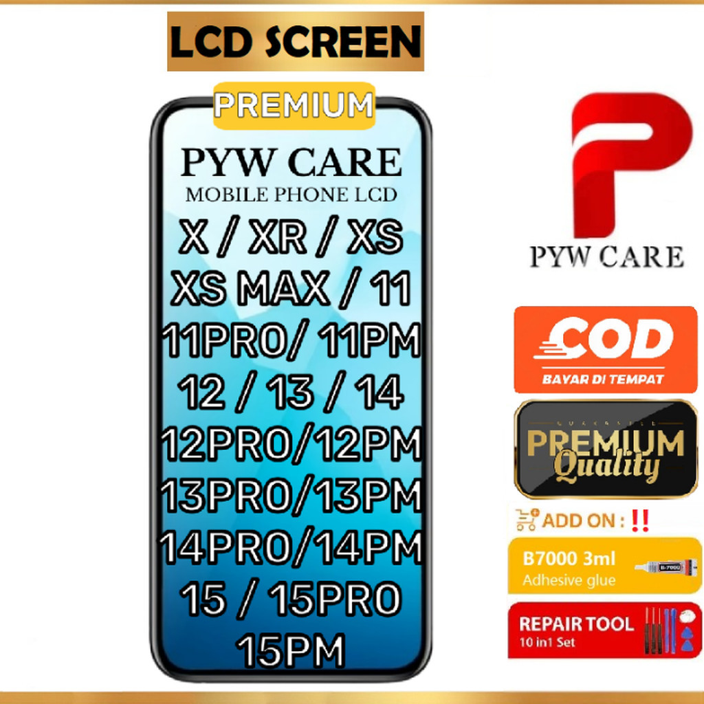 Skrin LCD Serasi Untuk 15 14 13 12 11 PRO XS MAX XR XS X LCD Screen ...