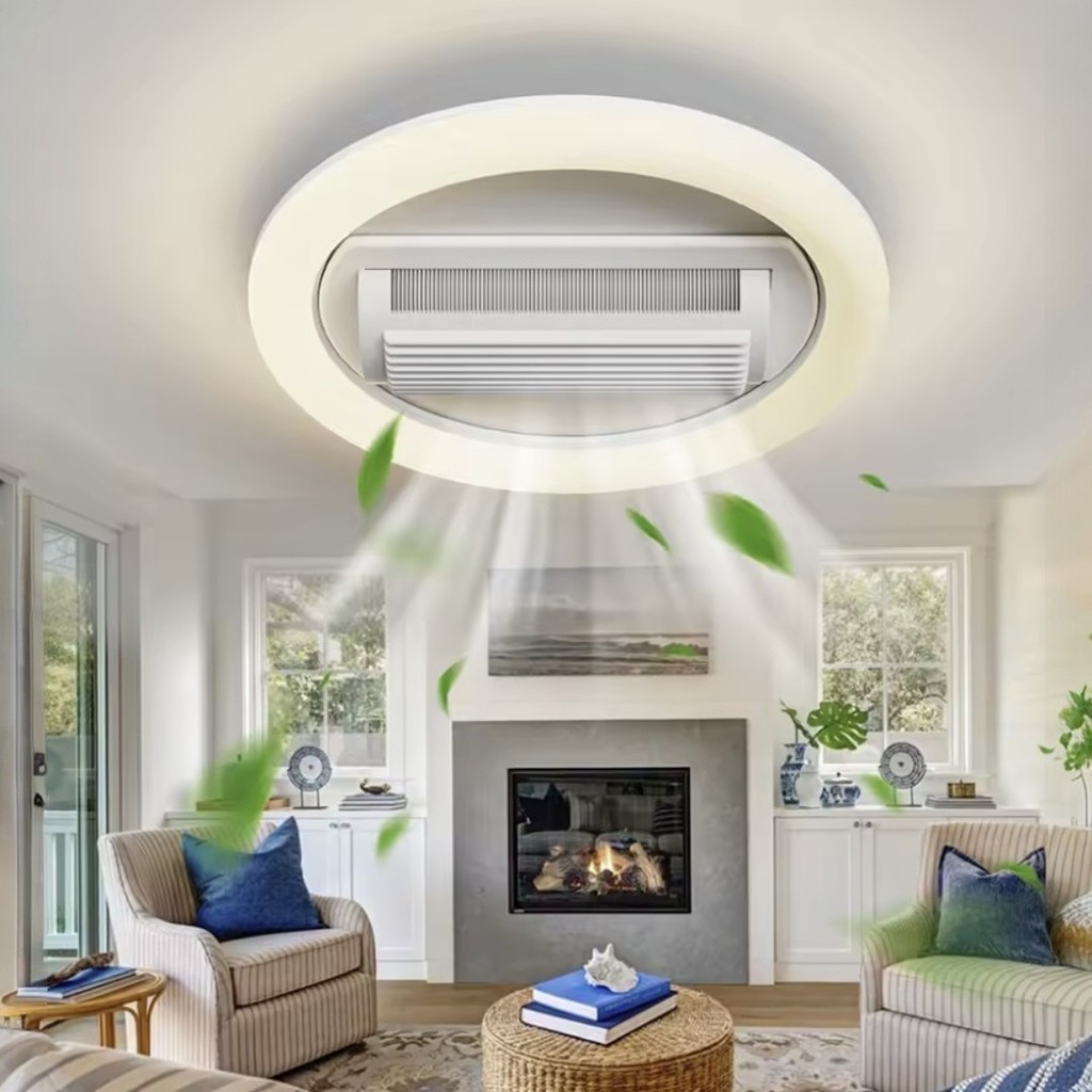 Aircon Mini Kipas Lampu Siling Fan Ceiling Fan With Light Fan With ...