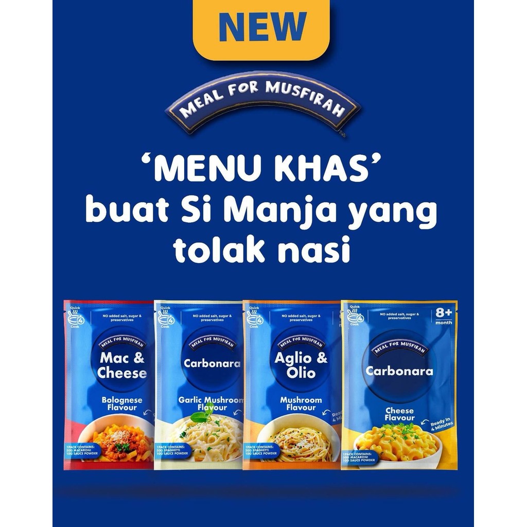 Meal For Musfirah - Pasta Series | Shopee Malaysia