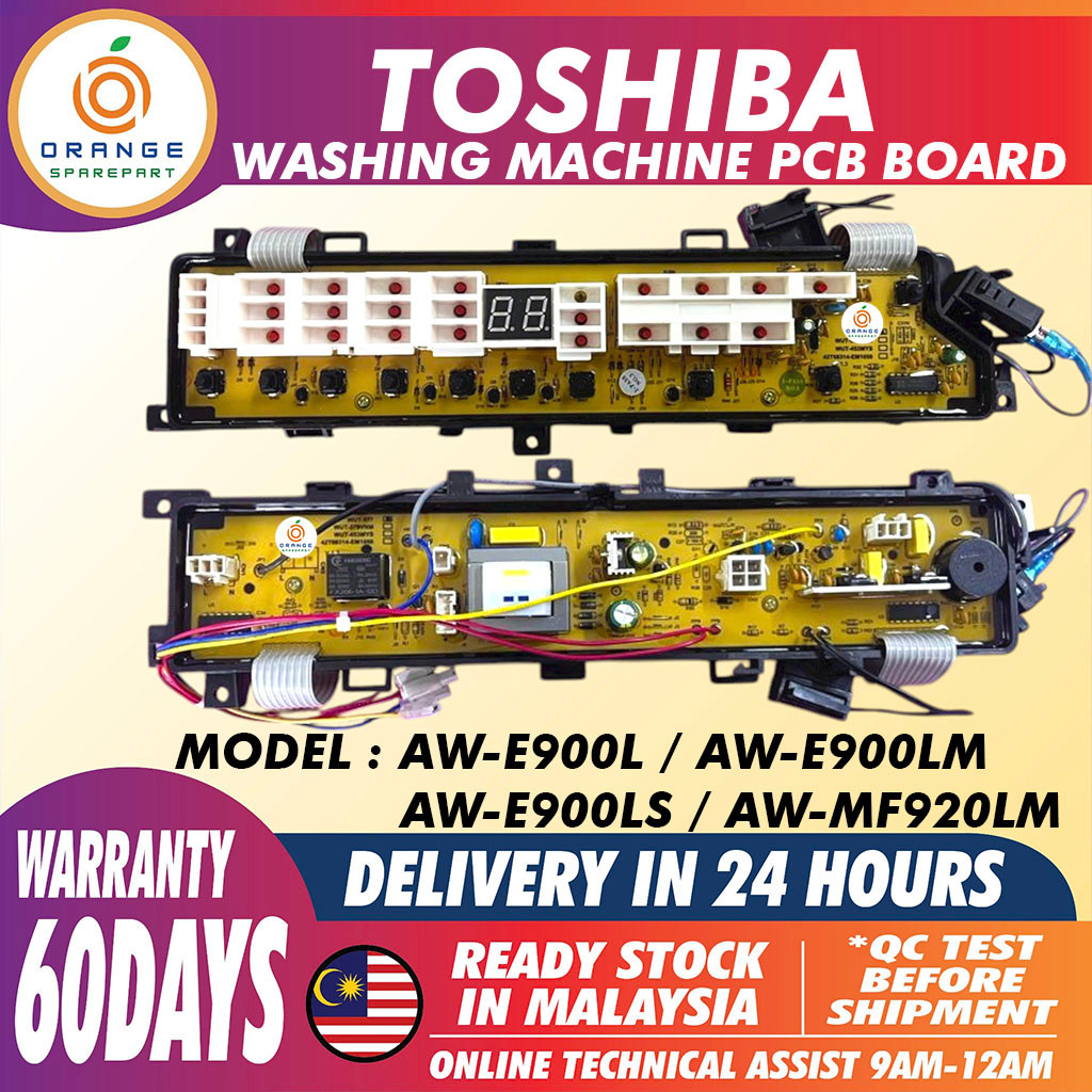 AW-E900L AW-E900LM AW-E900LS AW-MF920LM TOSHIBA WASHING MACHINE PCB ...