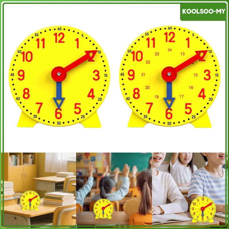 [KoolsooMY] Teaching Clock Time Activity Teaching Aids Visual Analog ...