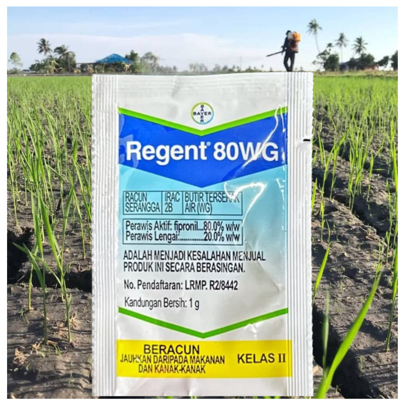[ORIGINAL] 1G REGENT 80WG BAYER Racun Fipronil Anai-anai Kutu Ulat ...