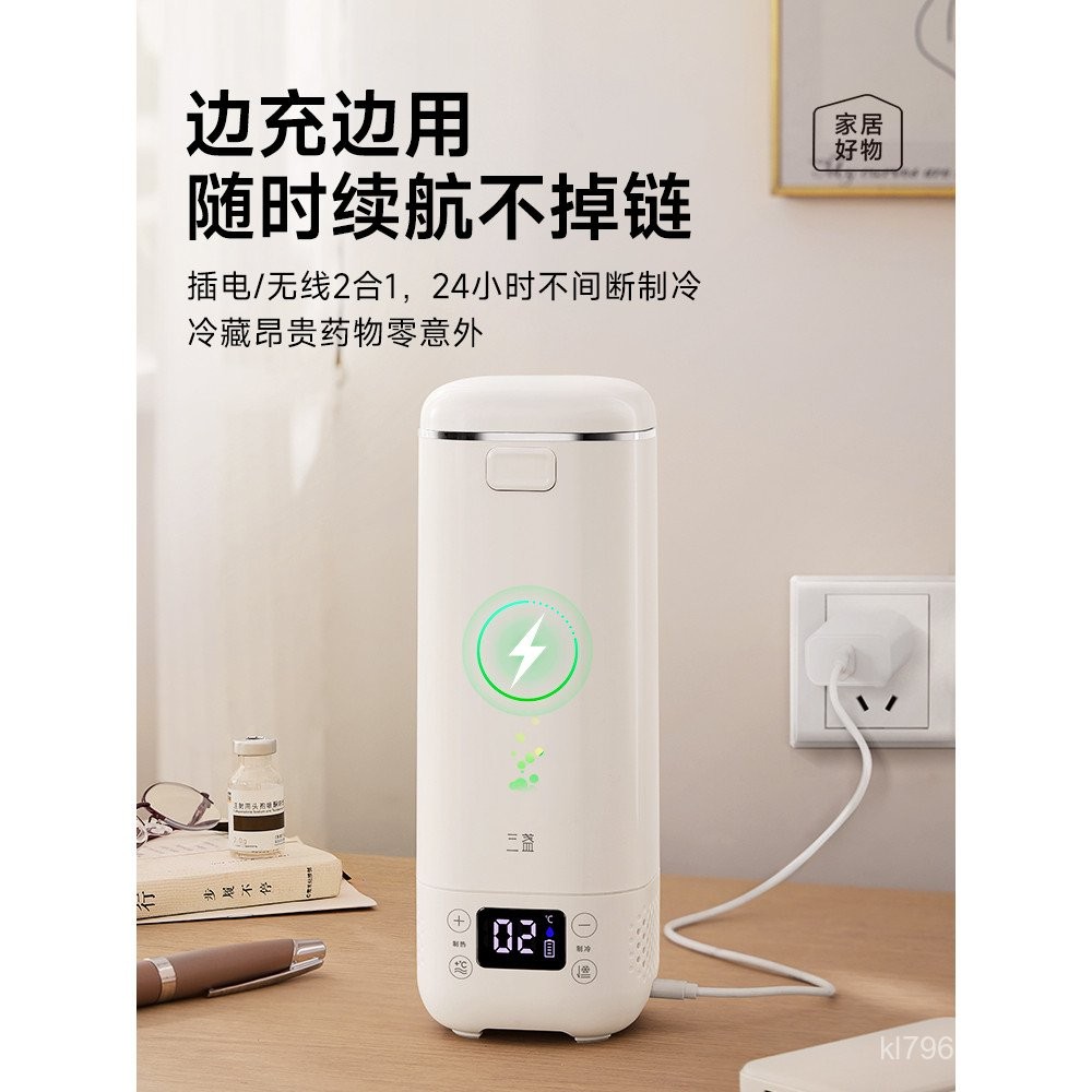 Plug-In Refrigerator Battery Type Closed Airplane Portable Insulin ...