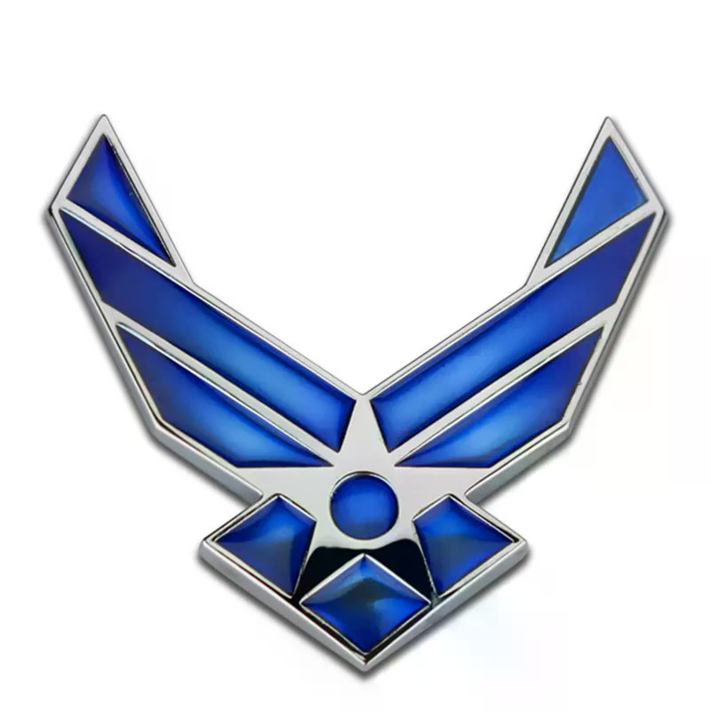 Car Metal Decorative Sticker Air Force Car Logo USAF Body Scratch ...