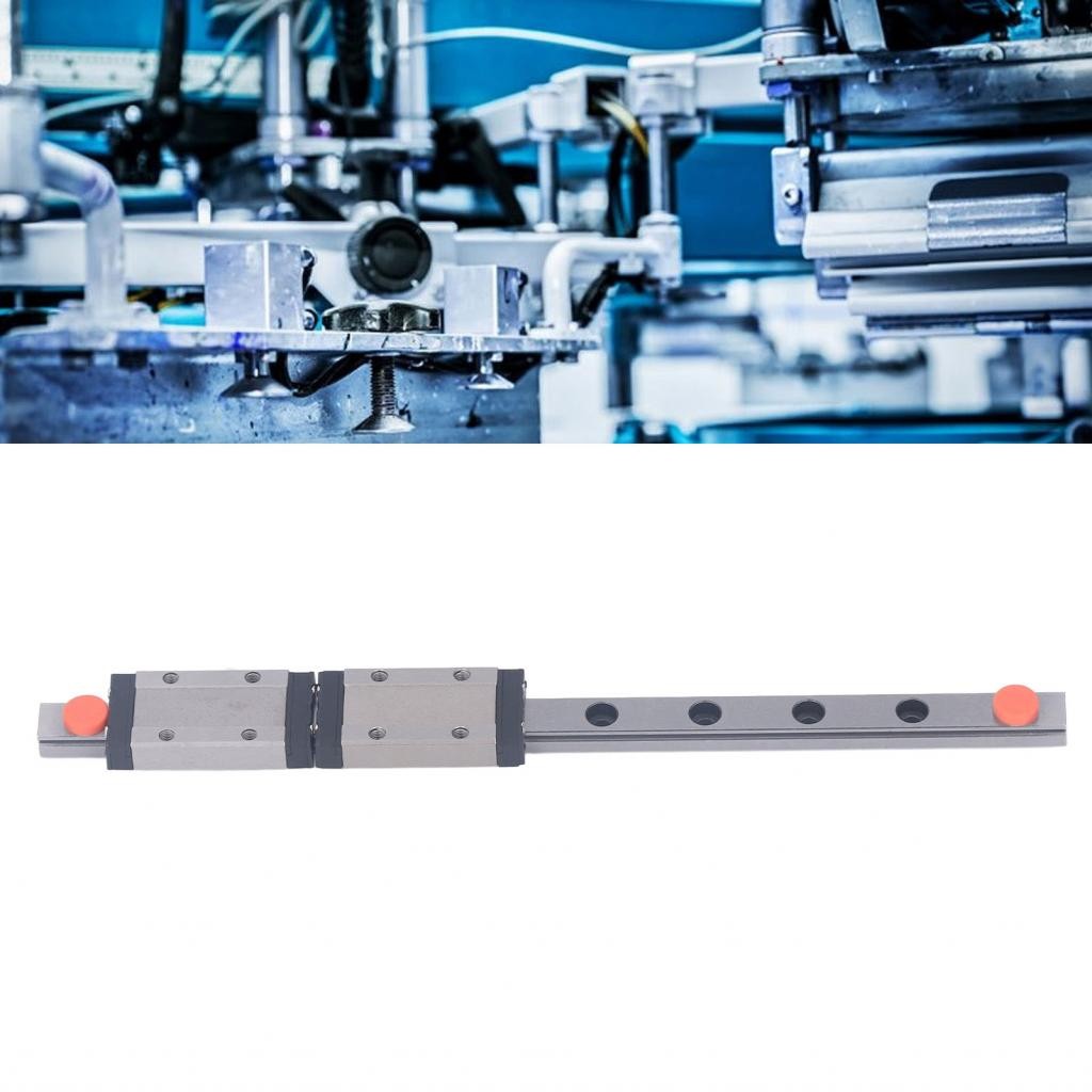 rrianfo Linear Motion Slide Rail 200mm Guide Rustproof High Accuracy ...