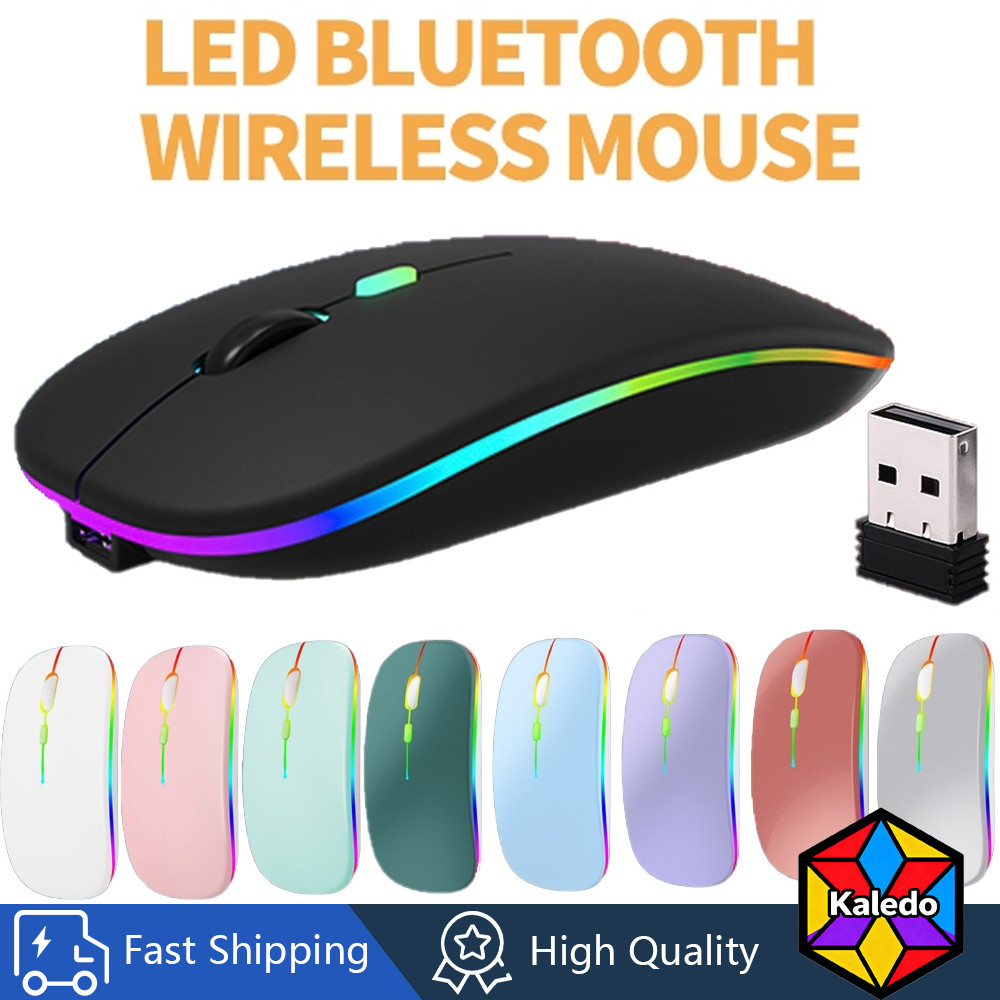 2.4G Bluetooth Dual Mode Wireless Mouse Ergonomics Design Bluetooth ...