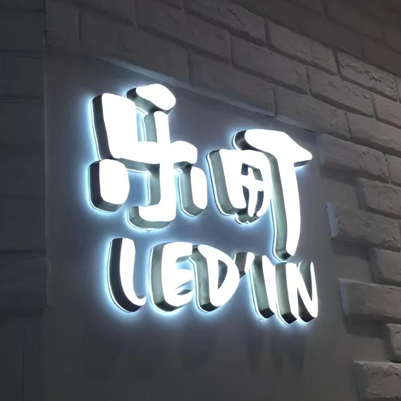 Papan Iklan LED 3D Custom | Custom 3D LED Sign | Lampu Iklan Neon untuk ...