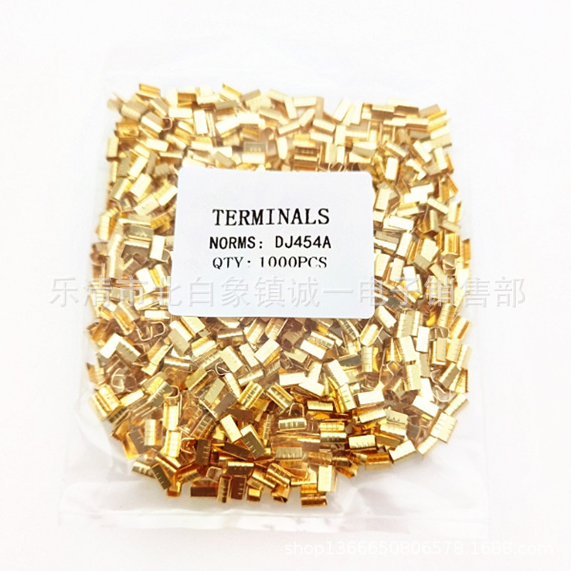 DJ454/A/B/C DJ453 U-Type Tembaga Wayar Selari Kelim Terminal Kelim ...