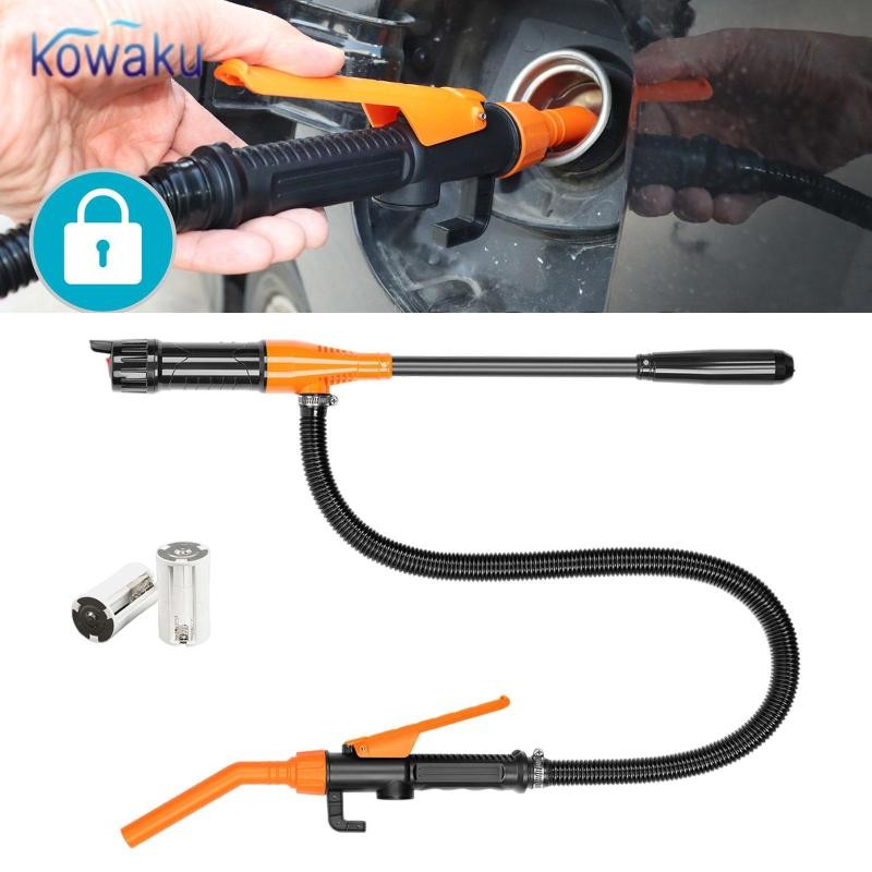 [vsrhkq] Automotive Handy Fluid Pump Gear Oil Pump 2.4 GPM Battery ...