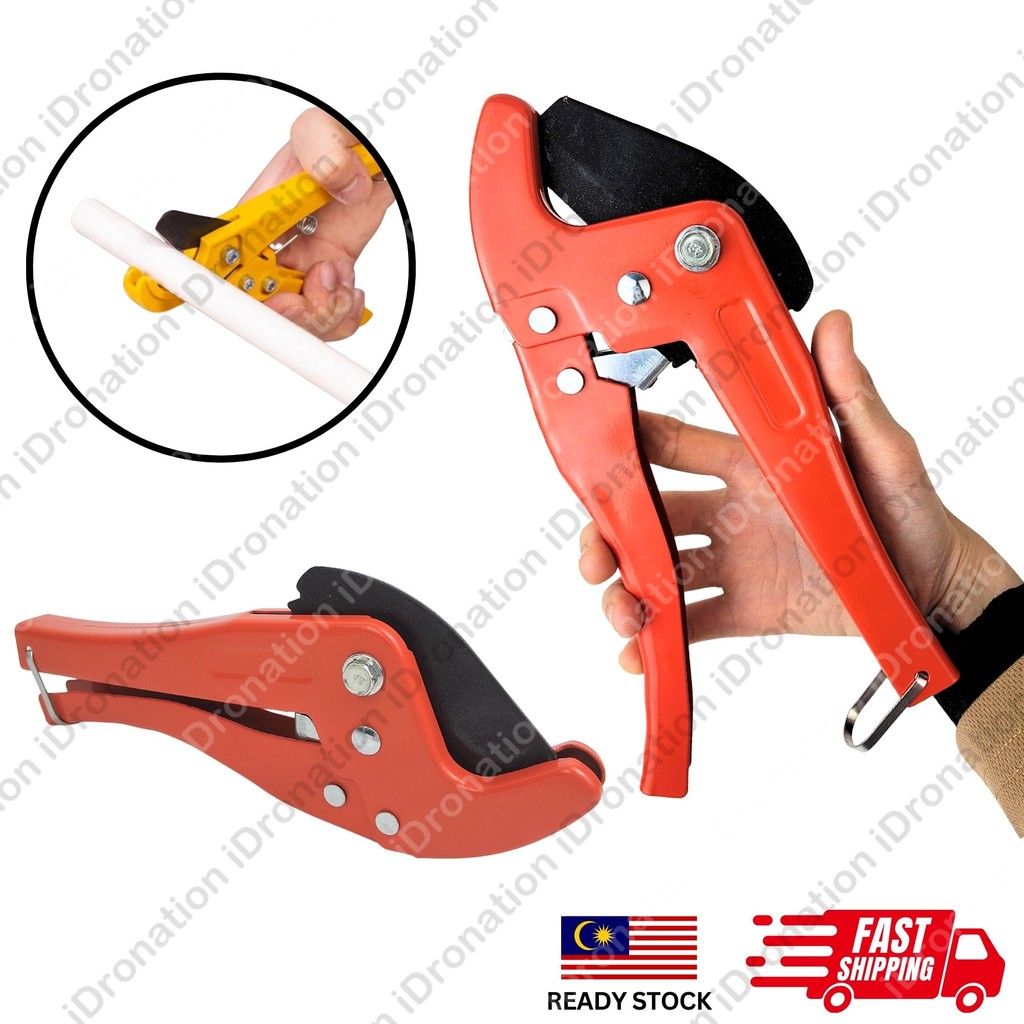 PVC Pipe Cutter 32mm 42mm Pemotong Paip PVC PE PPR Gunting Paip Air ...