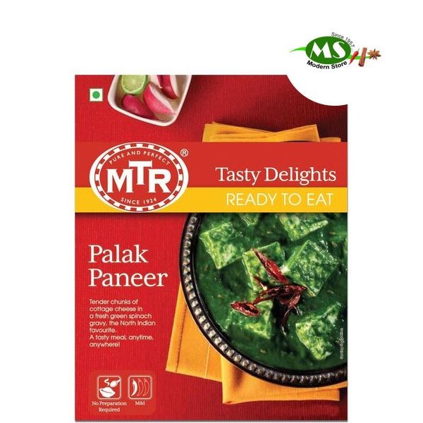 MTR Ready To Eat Palak Paneer 300g | Shopee Malaysia