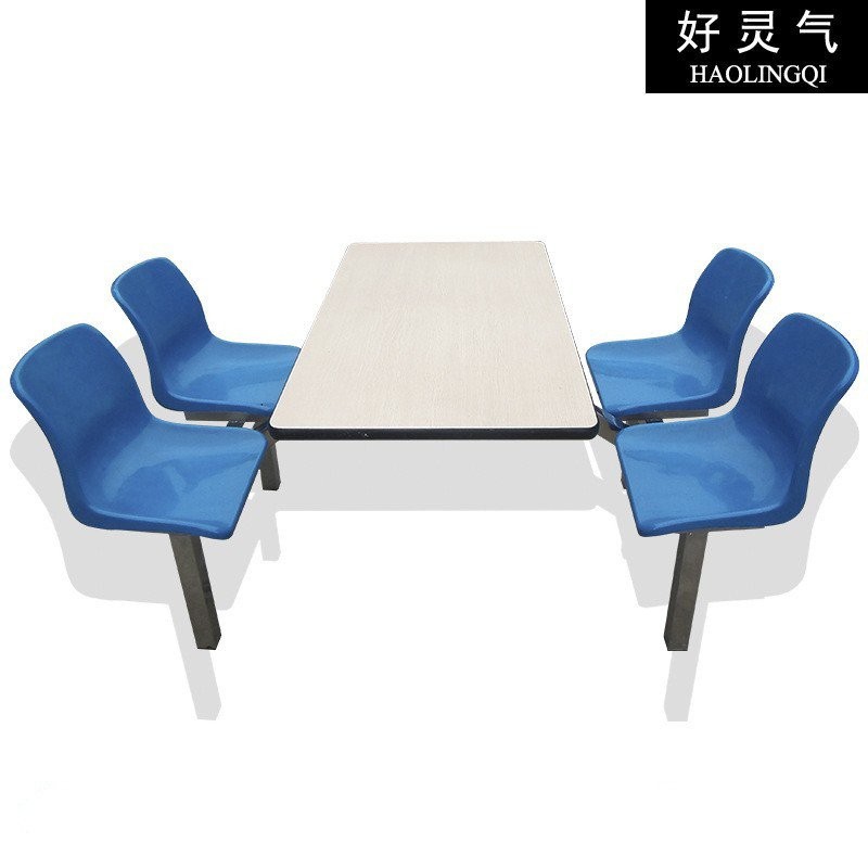 Student Table Chair Dining Table Chair Special Canteen Canteen Four ...