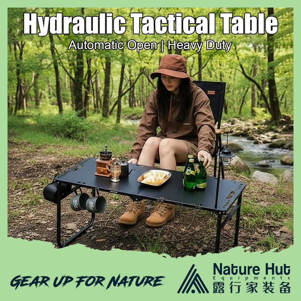Hydraulic Tactical Table Camping Picnic Foldable Outdoor Folding ...