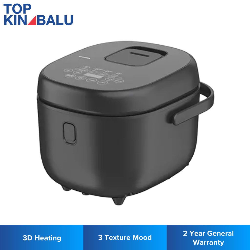 TOSHIBA 1.8L RC-18DSUMY(H) DIGITAL RICE COOKER W 3.5MM BINCHOTAN COATED ...