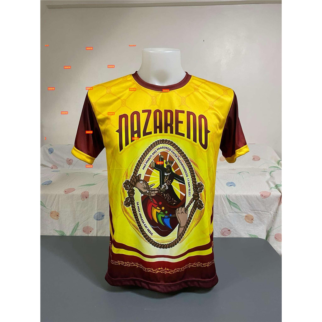 [Free Custome] Fully Sublimated 3D Print Tshirt Nazareno 2025 Devotion ...