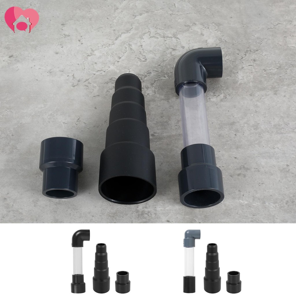 Vacuum Hose to PVC Pipe Adapter Universal AC Drain Lines Vacuum Hose Adapter for HVAC ...