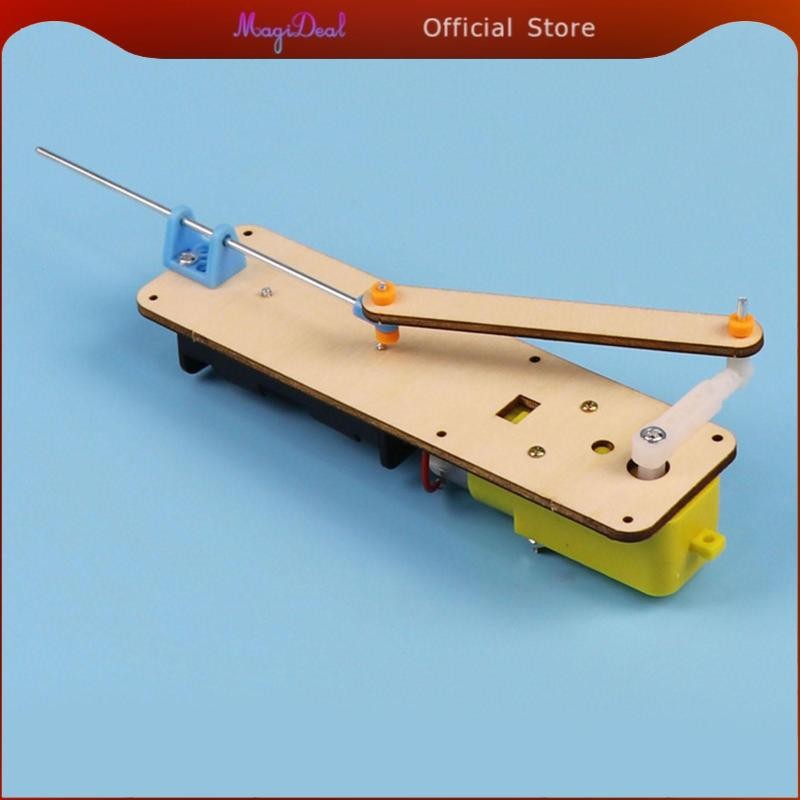MagiDeal Electric Linear Motion Machine DIY Construction Kit Scientific ...