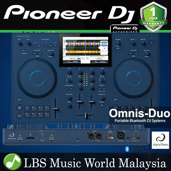Pioneer DJ OMNIS-DUO Portable Battery Powered All in One DJ System ...