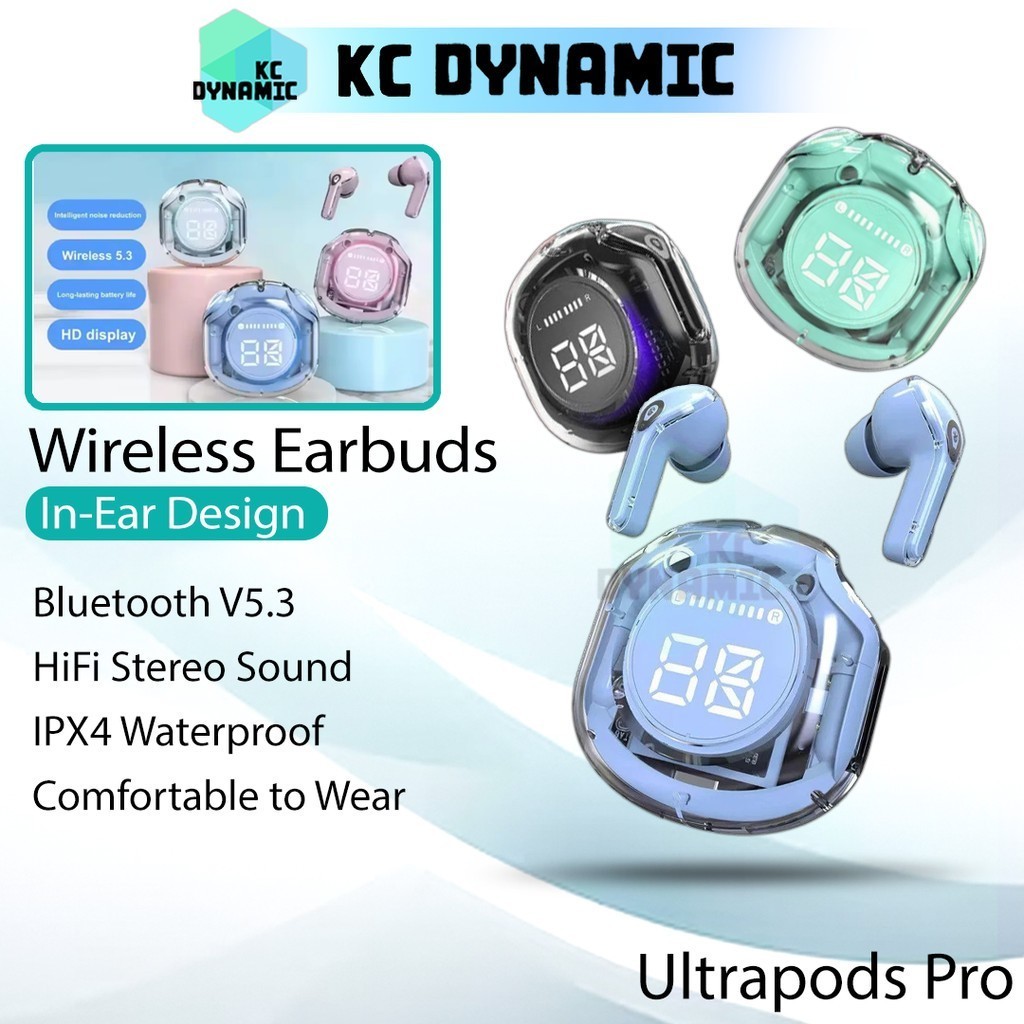 Ultrapods Pro TWS True Wireless Earbuds Sport Earphone Music Headphone ...