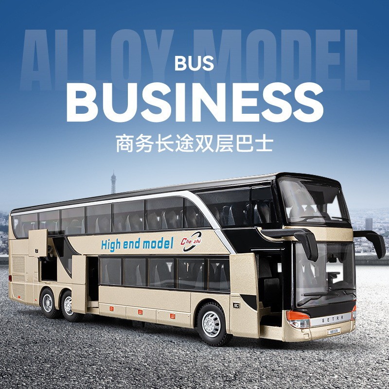 1:30 Aloi Kereta Perniagaan Model Bas Dua Tingkat Model Bas Simulasi ...
