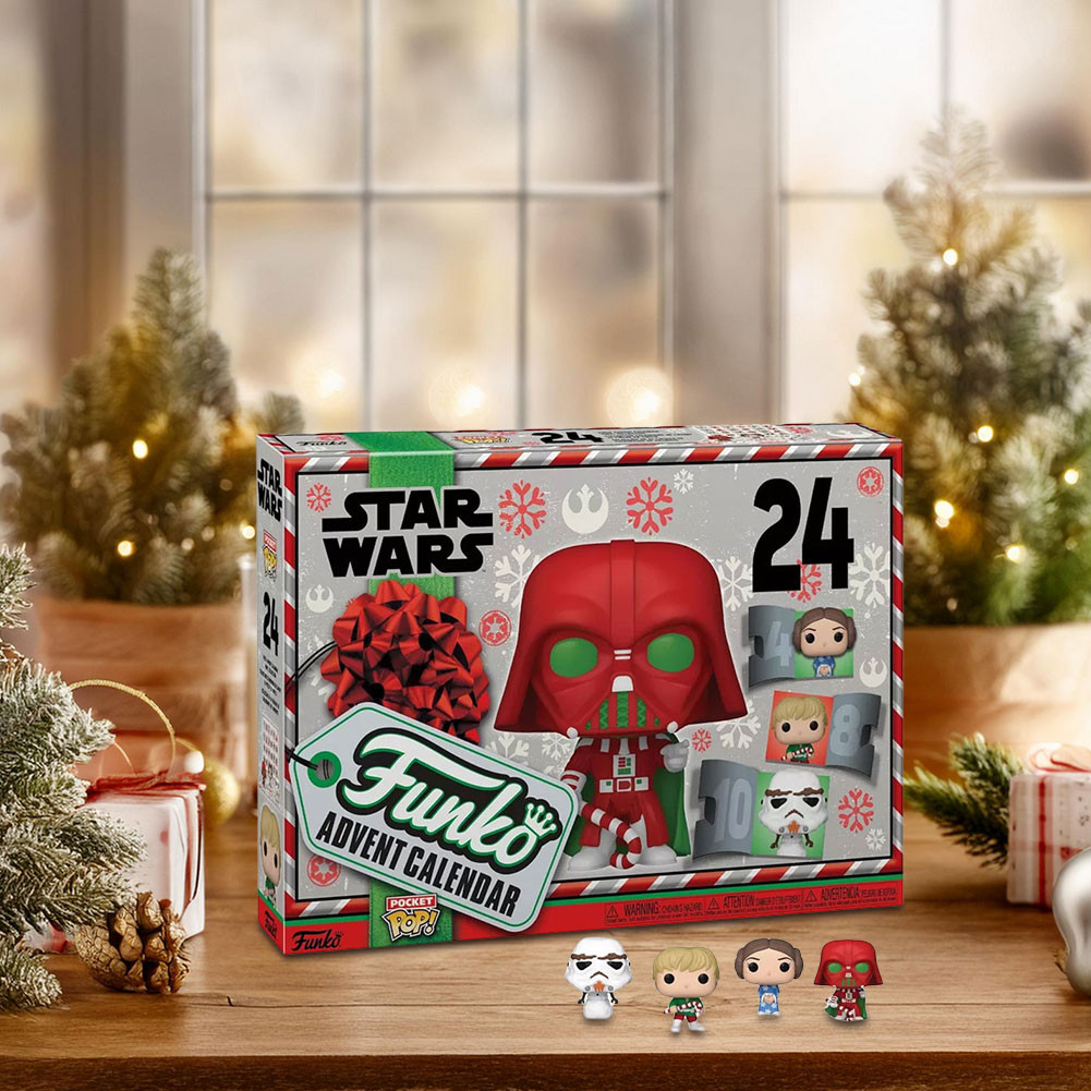 Mini Figurine Advent Calendar Cartoon Character Countdown Calendar ...