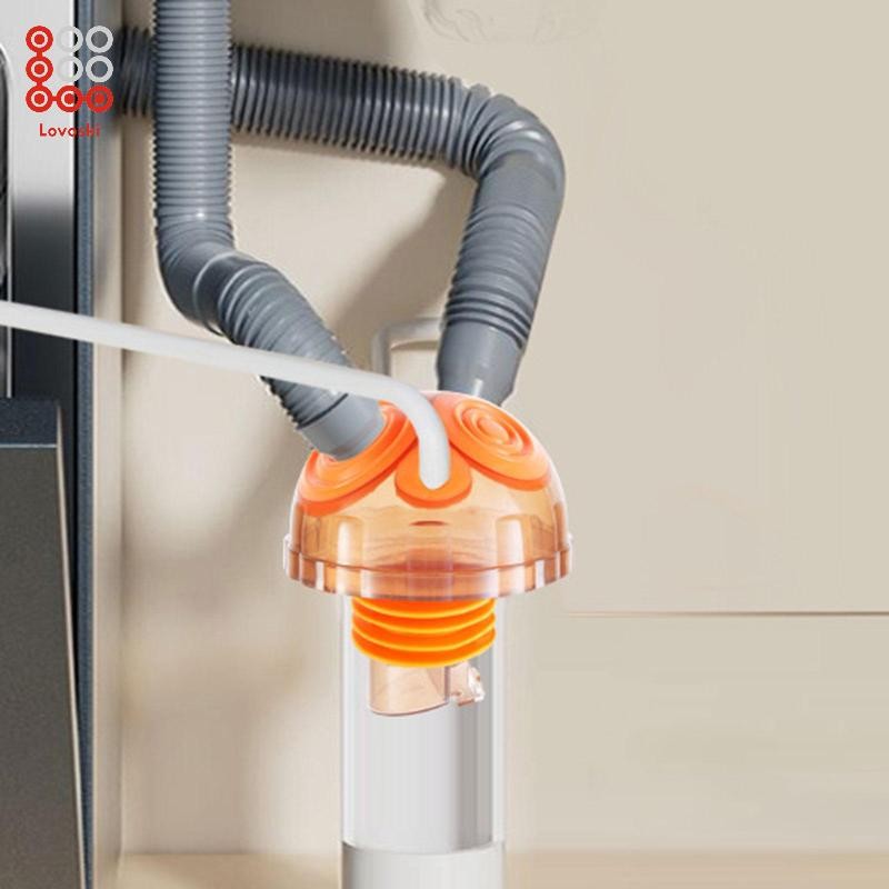 [Lovoski] Floor Drain Backflow Preventer Six Way Drain Valve for Sink ...