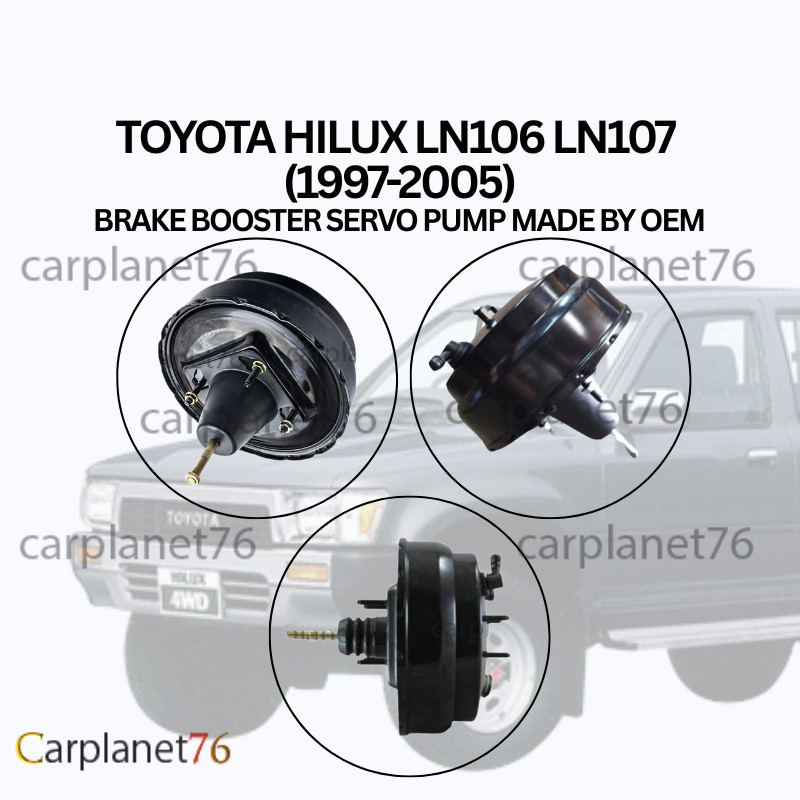 TOYOTA HILUX LN106 LN107 (1997-2005) BRAKE BOOSTER SERVO PUMP MADE BY ...