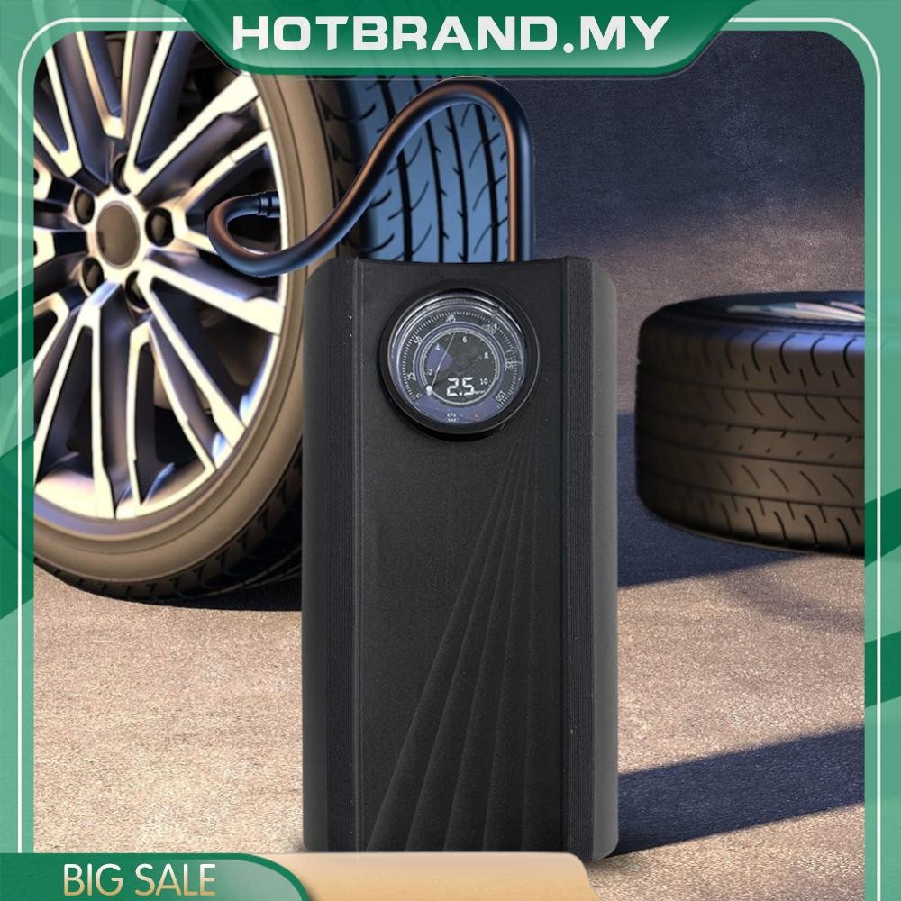 Car Tire Inflator Portable Digital Air Pump Handheld tayar car tyre ...