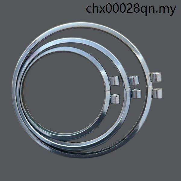 Hoop Pipe Clamp V-Shaped Pipe Clamp Galvanized Pipe Clamp Bend Fixed ...