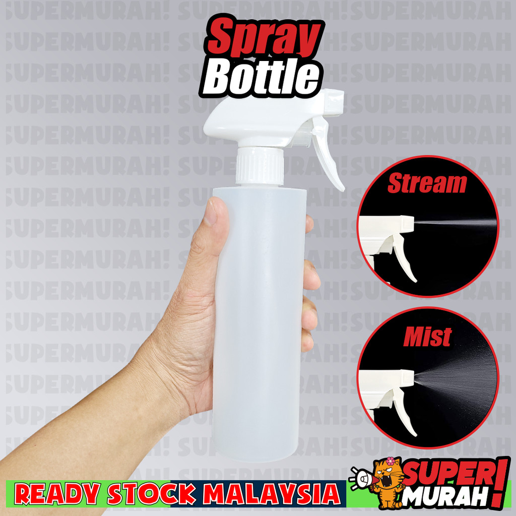 DHPE Bottle with Trigger Sprayer Head 500ML Plastik Botol Pencetus ...