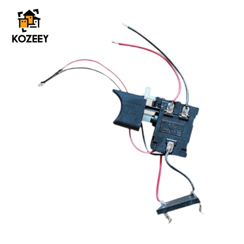 KOZEEY Electrical Drill Push Button Trigger Switch Cordless Drill ...
