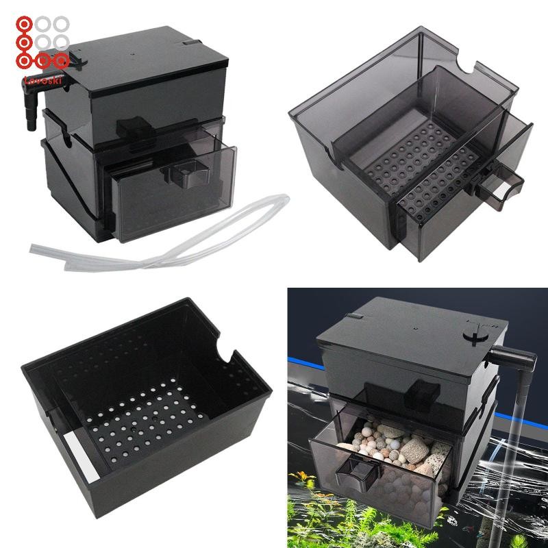 [Lovoski] Aquarium Hanging Filter Tray, Efficient Overflow, Easy ...