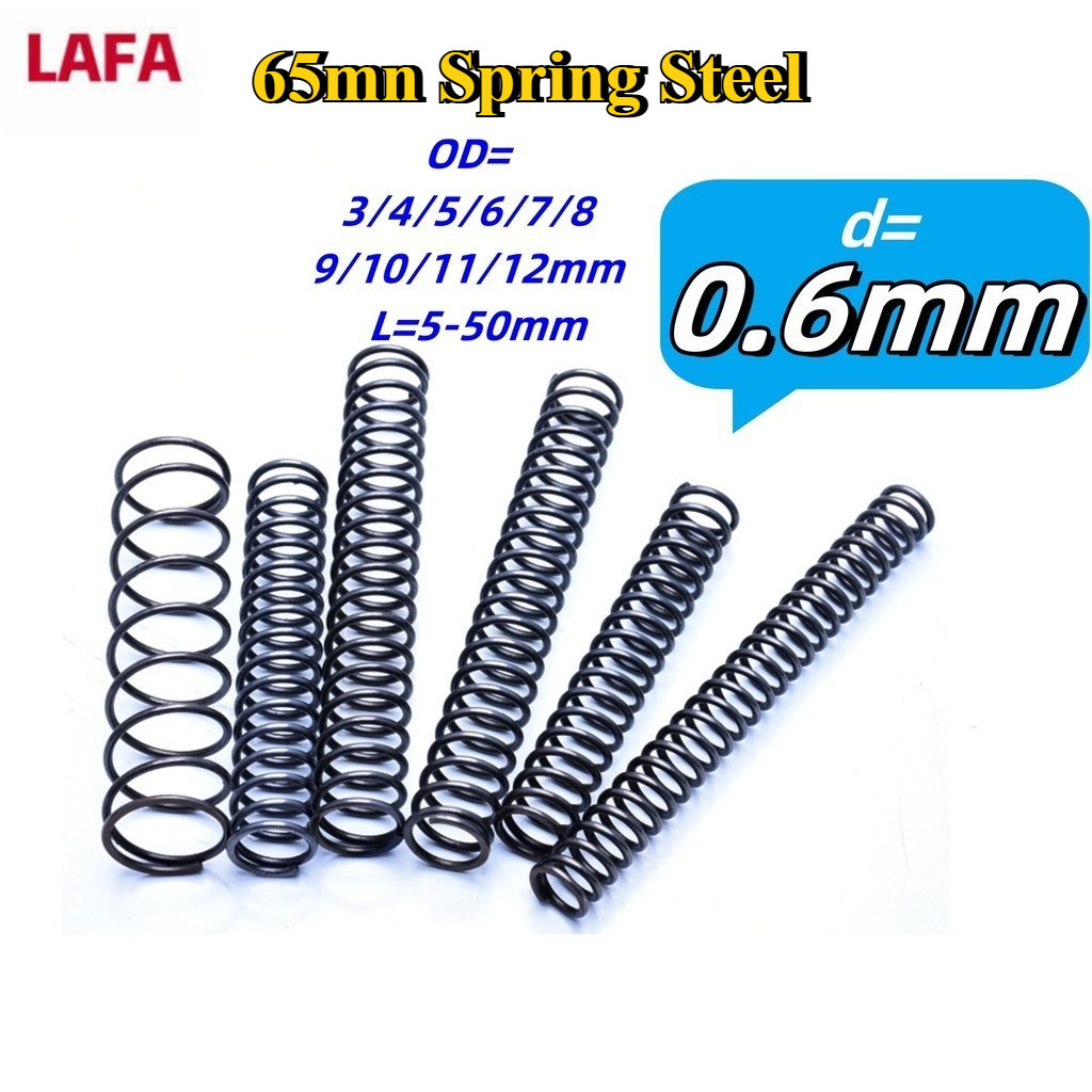 LAFA Spring Mampatan 65mm Kualiti Tinggi | Saiz OD=3/4/5/6/7/8/9/10/11 ...