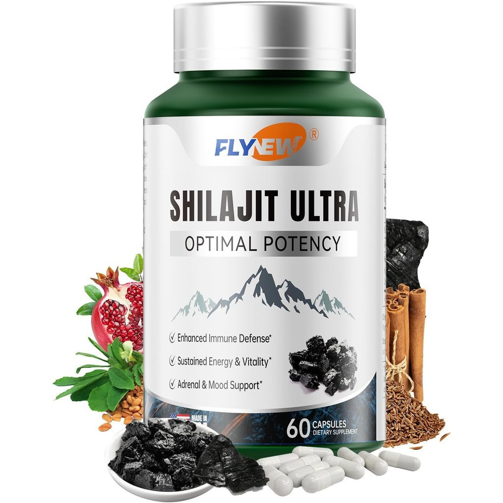 Shilajit for Men Women, Shilajit with Naturally Fulvic Acid & L ...