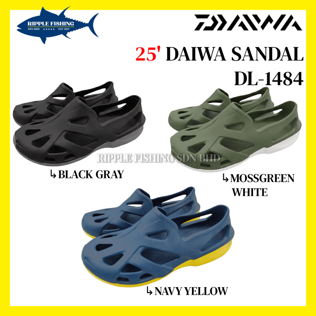 2025 DL-1484 DAIWA SANDAL BRAND NEW COLOR DESIGN NEW DAIWA SHOE ...
